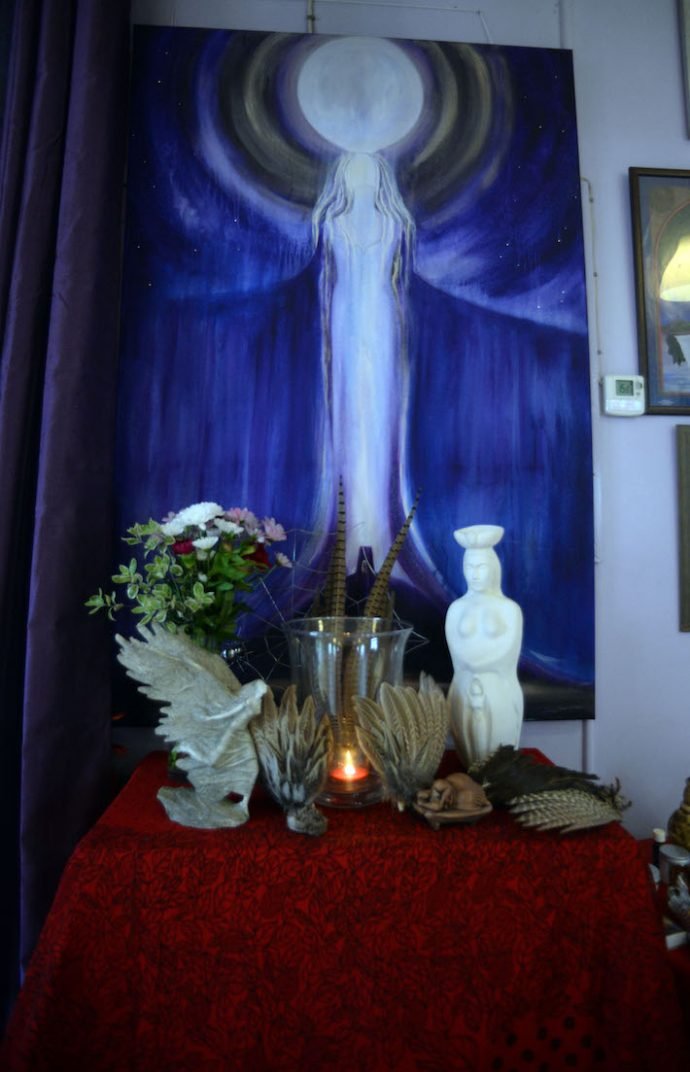 The Goddess Hall | Glastonbury Goddess Temple Room Hire